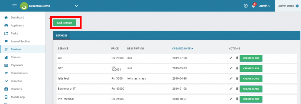 What are Services in CMST – Consultancy Manager (CMST) Support