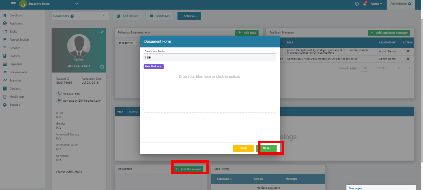 How to Upload Applicants Document in CMST – Consultancy Manager (CMST ...